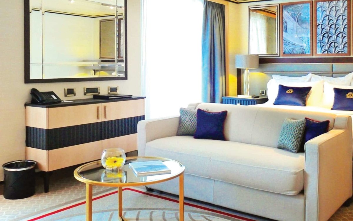 Queen Mary 2 Queens Suite (QM2) - The Luxury Cruise Review