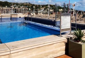 Queen Elizabeth Pools & Wellness - The Luxury Cruise Review