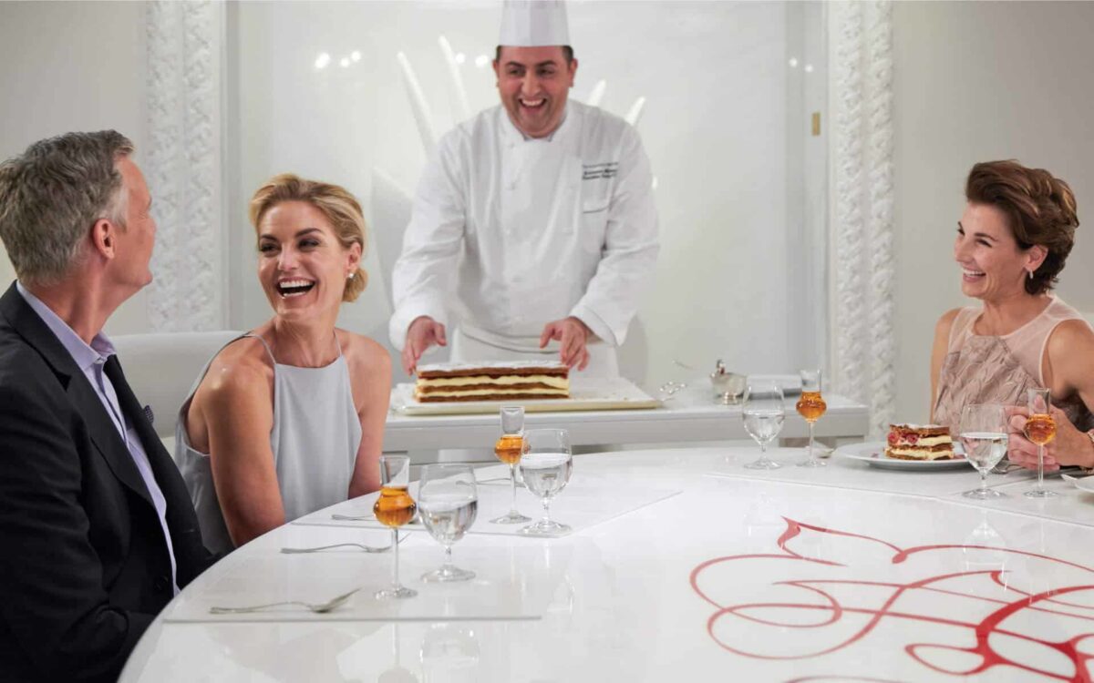 Oceania's new Privée private dining menus - The Luxury Cruise Review