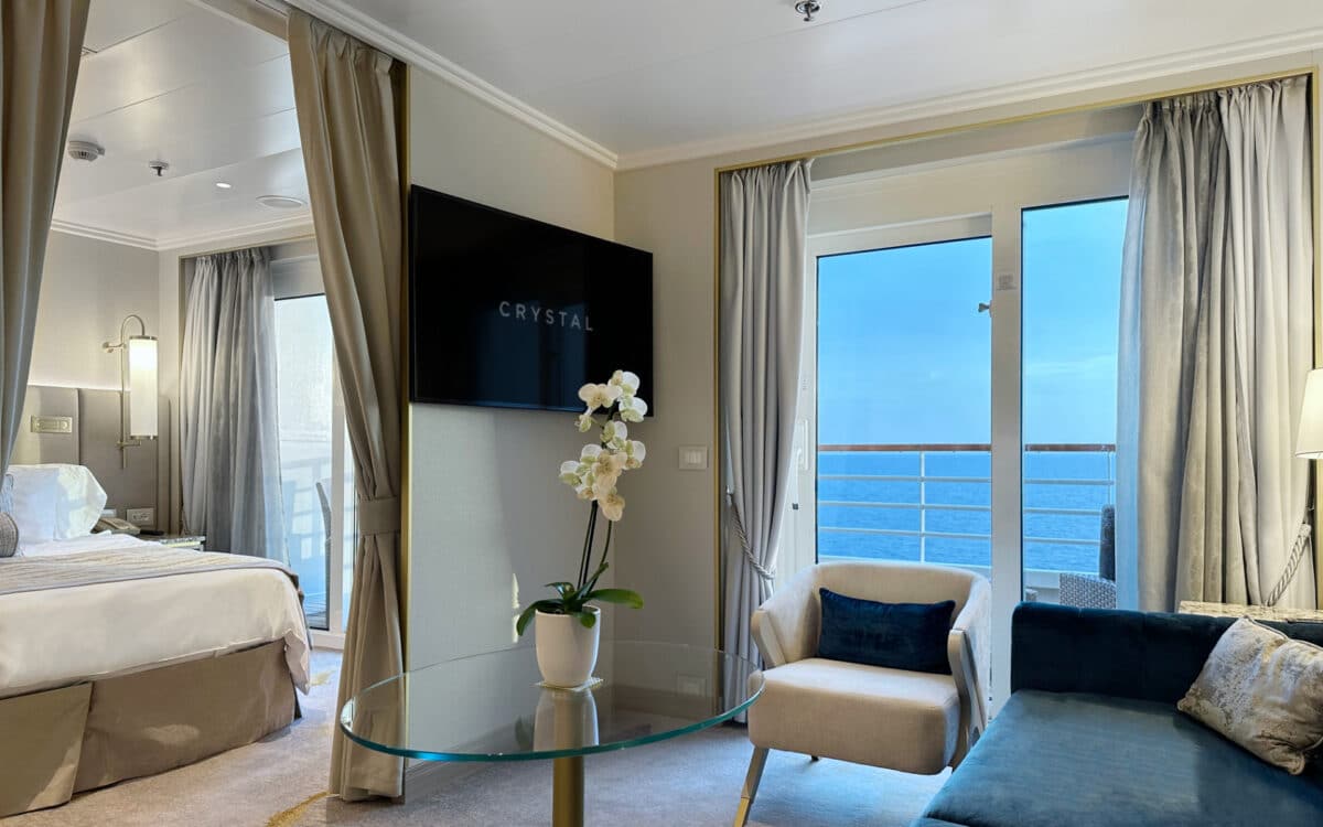 Crystal Symphony Sapphire Veranda Suite - The Luxury Cruise Review